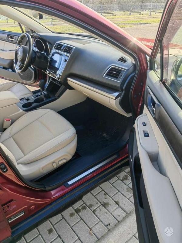 Red Subaru Outback 2019 in Vilnius, with an engine capacity of 3.63 L and mileage of 169 thousand km for 15500 €, photo 11 on AUTOMOTO.COM.LV