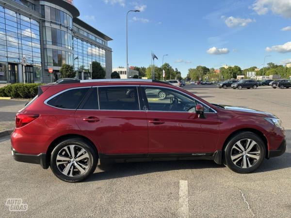Sarkans Subaru Outback 2019 Viļņa, ar dzinēja tilpumu 2.50 L un nobraukumu 68 tūkst. km par 15900 €, foto  vietnē AUTOMOTO.COM.LV