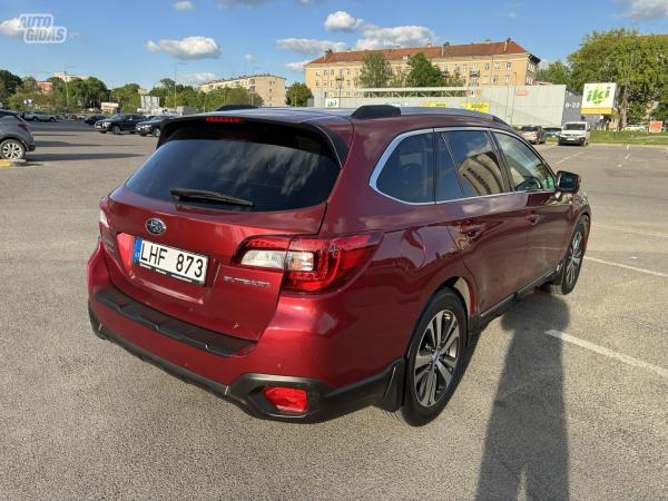 Sarkans Subaru Outback 2019 Viļņa, ar dzinēja tilpumu 2.50 L un nobraukumu 68 tūkst. km par 15900 €, foto 5 vietnē AUTOMOTO.COM.LV