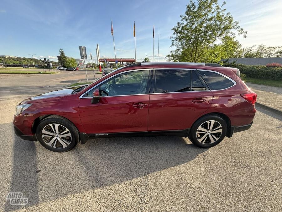 Red Subaru Outback 2019 in Vilnius, with an engine capacity of 2.50 L and mileage of 68 thousand km for 15900 €, photo 7 on AUTOMOTO.COM.LV