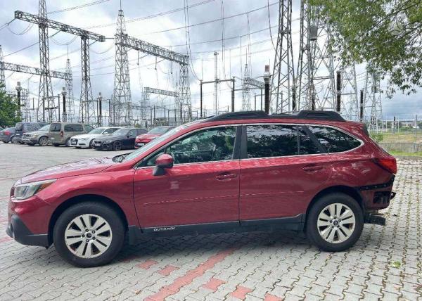 Red Subaru Outback 2019 in Siauliai, with an engine capacity of 2.50 L and mileage of 244 thousand km for 7800 €, photo 3 on AUTOMOTO.COM.LV