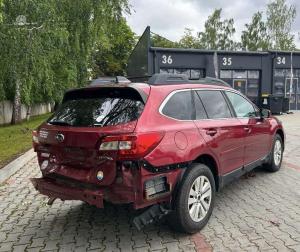 Red Subaru Outback 2019 in Siauliai, with an engine capacity of 2.50 L and mileage of 244 thousand km for 7800 €, photo 5 on AUTOMOTO.COM.LV