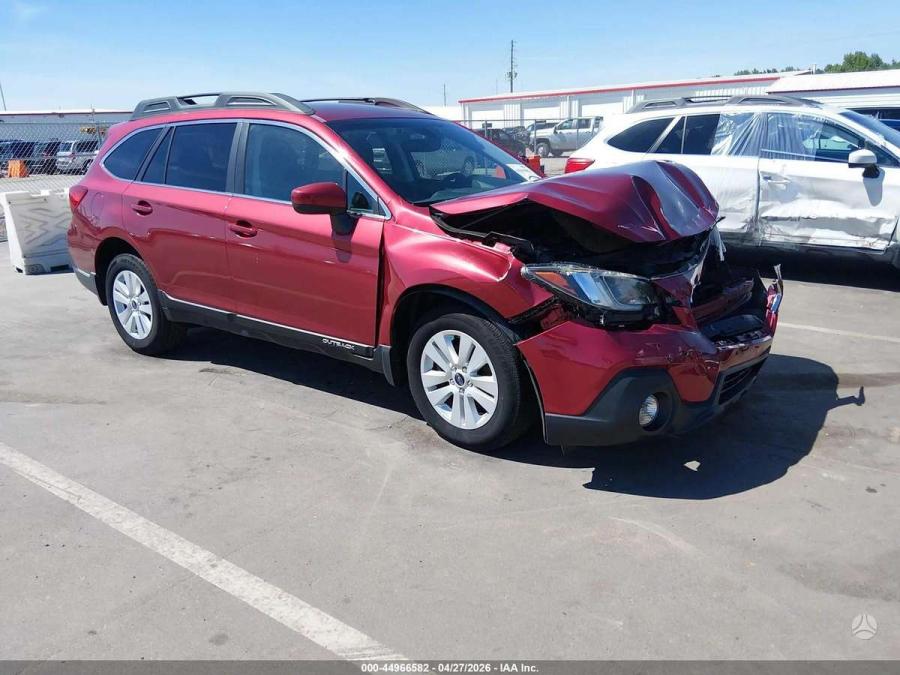 Sarkans Subaru Outback 2019 Viļņa, ar dzinēja tilpumu 2.50 L un nobraukumu 154 tūkst. km par 7350 €, foto 4 vietnē AUTOMOTO.COM.LV