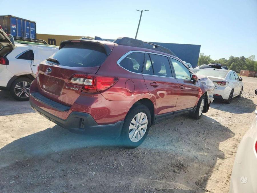 Sarkans Subaru Outback 2019 Viļņa, ar dzinēja tilpumu 2.50 L un nobraukumu 154 tūkst. km par 7350 €, foto 24 vietnē AUTOMOTO.COM.LV