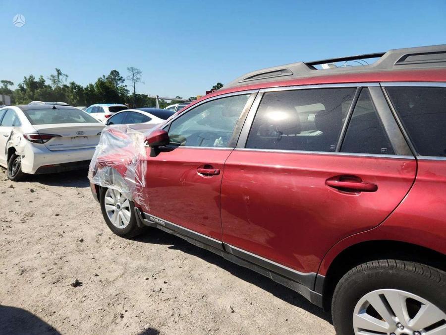 Sarkans Subaru Outback 2019 Viļņa, ar dzinēja tilpumu 2.50 L un nobraukumu 154 tūkst. km par 7350 €, foto 27 vietnē AUTOMOTO.COM.LV