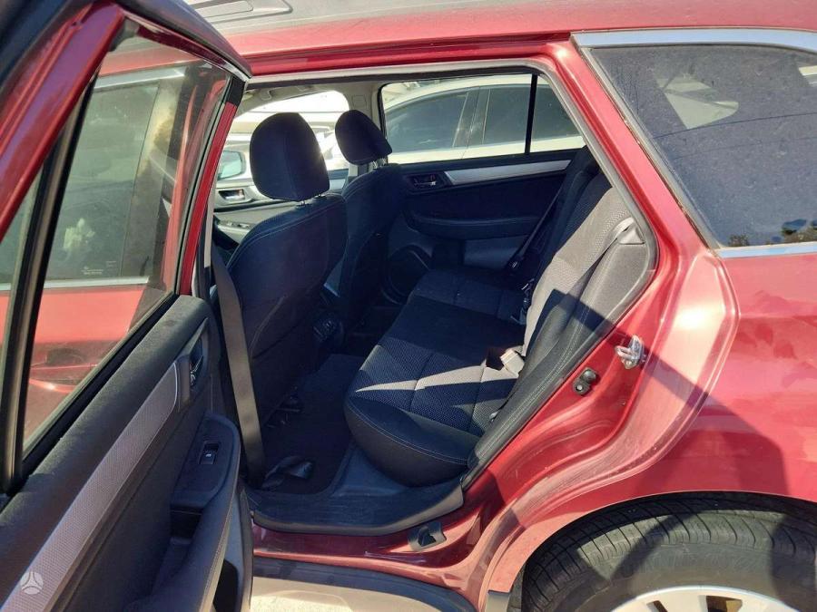 Sarkans Subaru Outback 2019 Viļņa, ar dzinēja tilpumu 2.50 L un nobraukumu 154 tūkst. km par 7350 €, foto 33 vietnē AUTOMOTO.COM.LV