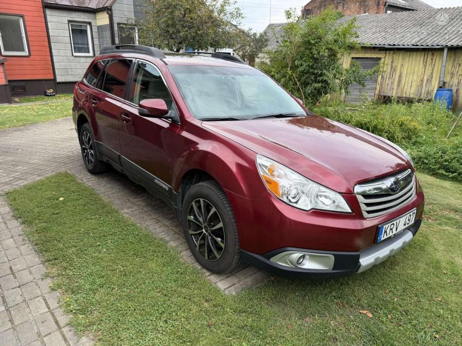 Sarkans Subaru Outback 2019 Kauņa, ar dzinēja tilpumu 3.63 L un nobraukumu 235 tūkst. km par 7000 €, foto 3 vietnē AUTOMOTO.COM.LV