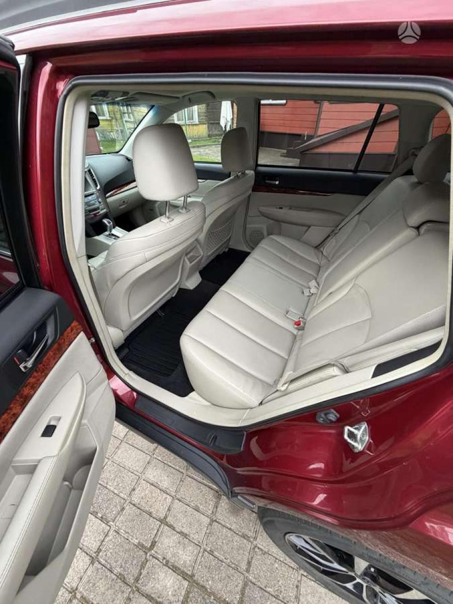 Sarkans Subaru Outback 2019 Kauņa, ar dzinēja tilpumu 3.63 L un nobraukumu 235 tūkst. km par 7000 €, foto 12 vietnē AUTOMOTO.COM.LV