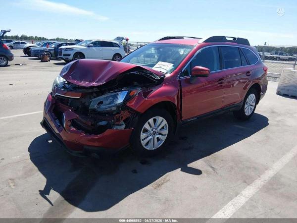 Sarkans Subaru Outback 2019 Viļņa, ar dzinēja tilpumu 2.50 L un nobraukumu 154 tūkst. km par 7600 €, foto 5 vietnē AUTOMOTO.COM.LV