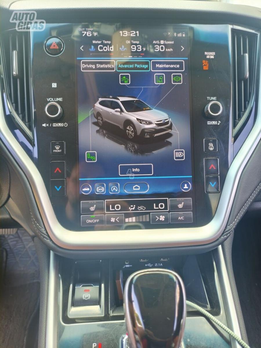 Sarkans Subaru Outback 2020 Viļņa, ar dzinēja tilpumu 2.50 L un nobraukumu 203 tūkst. km par 20200 €, foto 19 vietnē AUTOMOTO.COM.LV