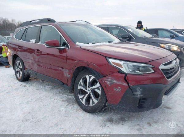 Sarkans Subaru Outback 2021 Kauņa, ar dzinēja tilpumu 2.50 L un nobraukumu 110 tūkst. km par 12990 €, foto 1 vietnē AUTOMOTO.COM.LV
