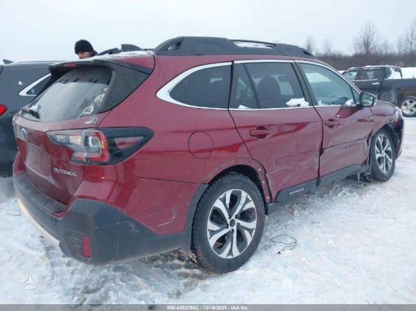 Sarkans Subaru Outback 2021 Kauņa, ar dzinēja tilpumu 2.50 L un nobraukumu 110 tūkst. km par 12990 €, foto 4 vietnē AUTOMOTO.COM.LV