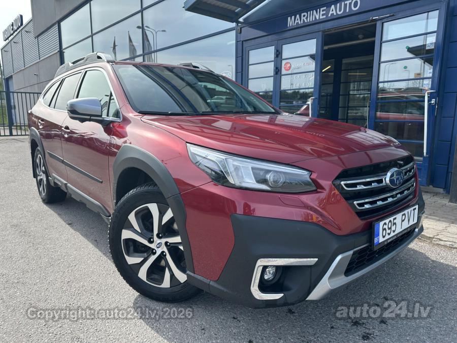 Red Subaru Outback 2021 in Tallinn, with an engine capacity of 2.50 L and mileage of 153 thousand km for 20990 €, photo 1 on AUTOMOTO.COM.LV