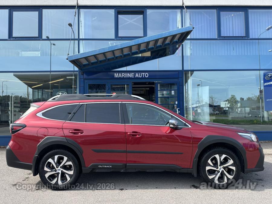 Red Subaru Outback 2021 in Tallinn, with an engine capacity of 2.50 L and mileage of 153 thousand km for 20990 €, photo 6 on AUTOMOTO.COM.LV