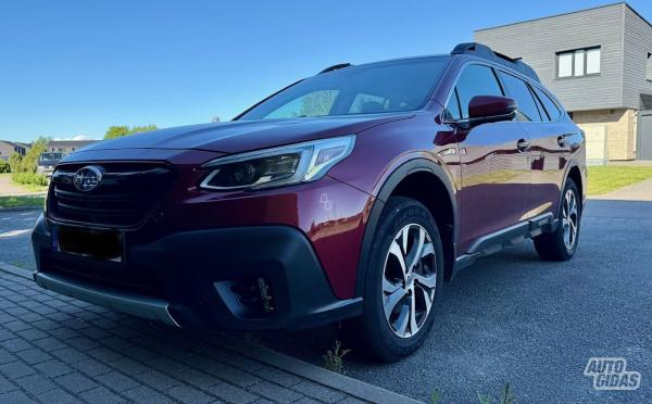 Red Subaru Outback 2021 in Klaipeda, with an engine capacity of 2.50 L and mileage of 130 thousand km for 18500 €, photo 1 on AUTOMOTO.COM.LV