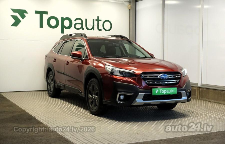 Sarkans Subaru Outback 2021 Tallina, ar dzinēja tilpumu 2.50 L un nobraukumu 79 tūkst. km par 23900 €, foto 1 vietnē AUTOMOTO.COM.LV