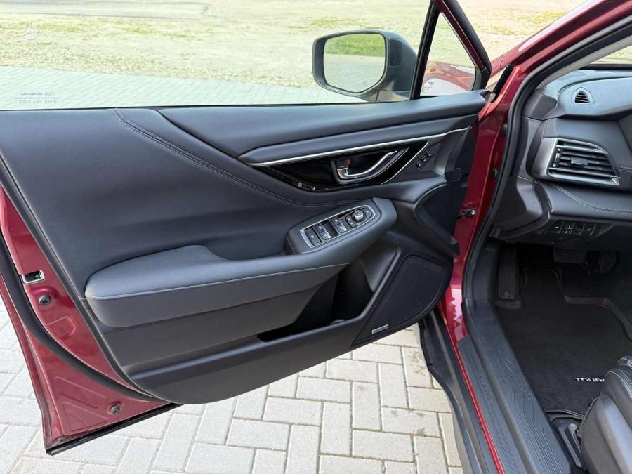 Red Subaru Outback 2023 in Panevezys, with an engine capacity of 2.39 L and mileage of 83 thousand km for 23900 €, photo 13 on AUTOMOTO.COM.LV