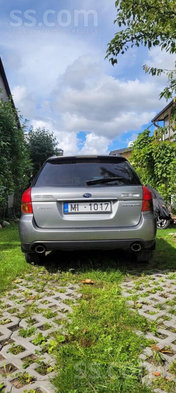 Subaru Outback 2005 Rīga, ar dzinēja tilpumu 2.50 L un nobraukumu 261 tūkst. km par 1500 €, foto 2 vietnē AUTOMOTO.COM.LV