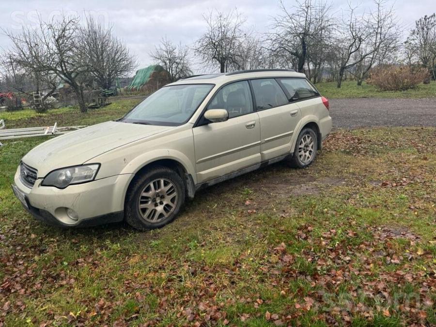 Subaru Outback 2005 Jelgava, ar dzinēja tilpumu 2.50 L un nobraukumu 353 tūkst. km par 1050 €, foto 1 vietnē AUTOMOTO.COM.LV
