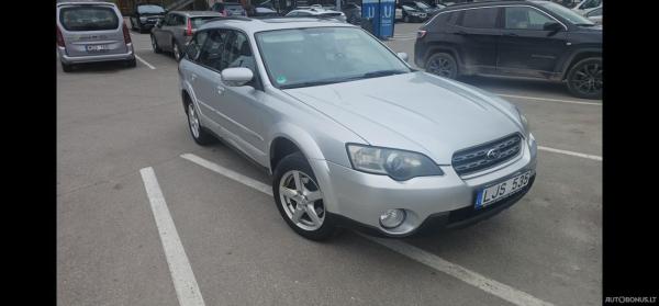 Subaru Outback 2005 Viļņa, ar dzinēja tilpumu 2.50 L un nobraukumu 393 tūkst. km par 1700 €, foto 1 vietnē AUTOMOTO.COM.LV
