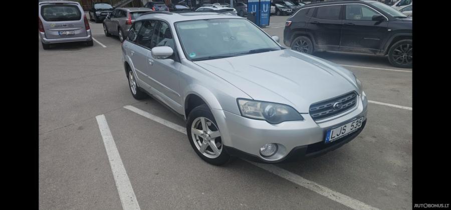 Subaru Outback 2005 in Vilnius, with an engine capacity of 2.50 L and mileage of 393 thousand km for 1700 €, photo 1 on AUTOMOTO.COM.LV