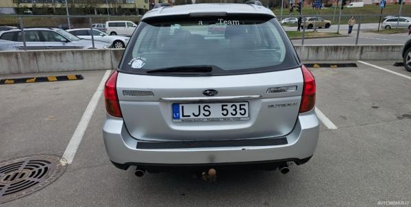 Subaru Outback 2005 Viļņa, ar dzinēja tilpumu 2.50 L un nobraukumu 393 tūkst. km par 1700 €, foto 3 vietnē AUTOMOTO.COM.LV