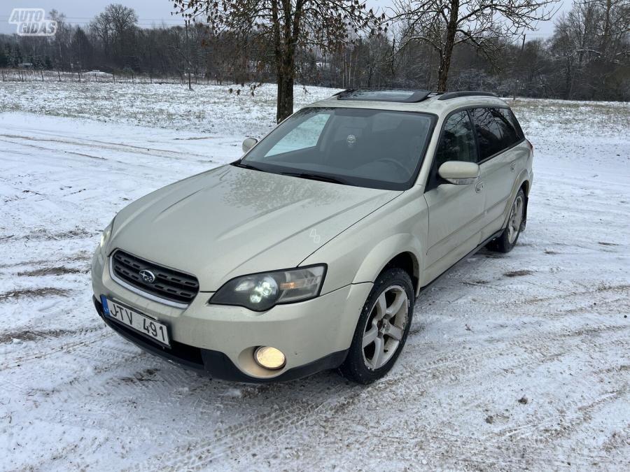 Subaru Outback 2005 in Vilnius, with an engine capacity of 2.50 L and mileage of 380 thousand km for 1250 €, photo 11 on AUTOMOTO.COM.LV