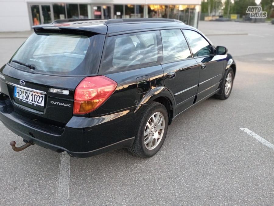 Subaru Outback 2005 in Utena, with an engine capacity of 2.50 L and mileage of 239 thousand km for 3900 €, photo 6 on AUTOMOTO.COM.LV
