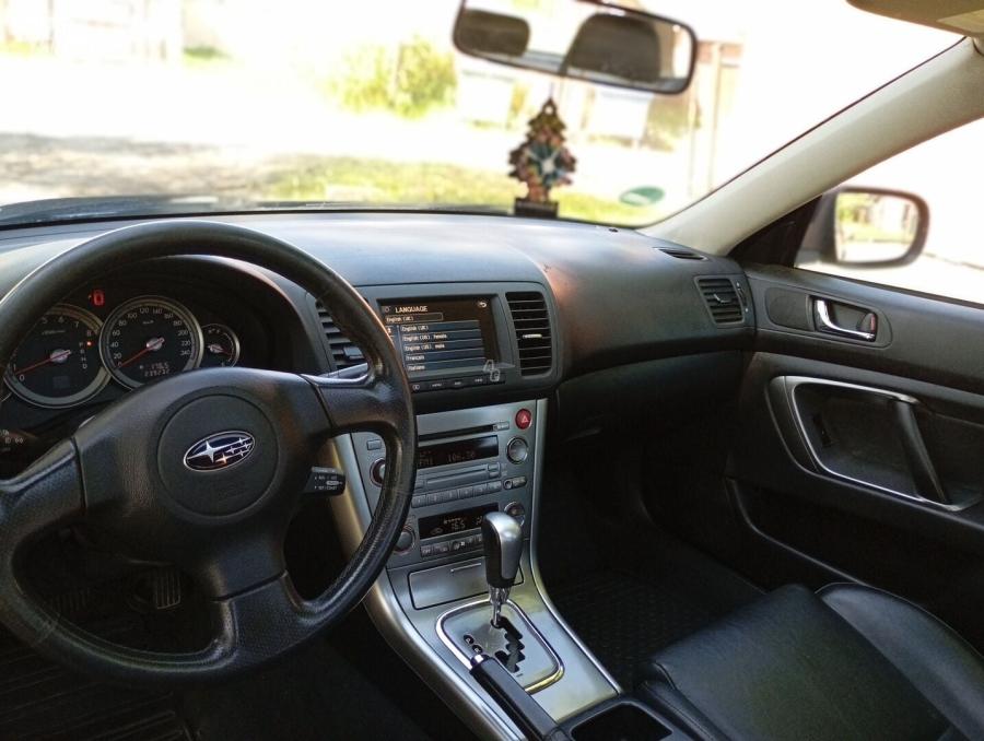 Subaru Outback 2005 in Utena, with an engine capacity of 2.50 L and mileage of 239 thousand km for 3900 €, photo 18 on AUTOMOTO.COM.LV