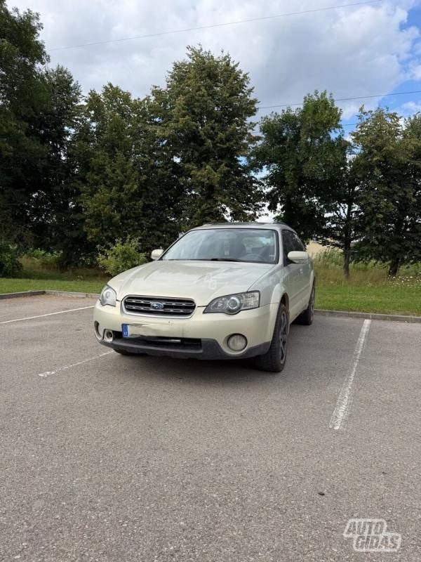Subaru Outback 2005 in Kaunas, with an engine capacity of 2.50 L and mileage of 377 thousand km for 1500 €, photo 1 on AUTOMOTO.COM.LV