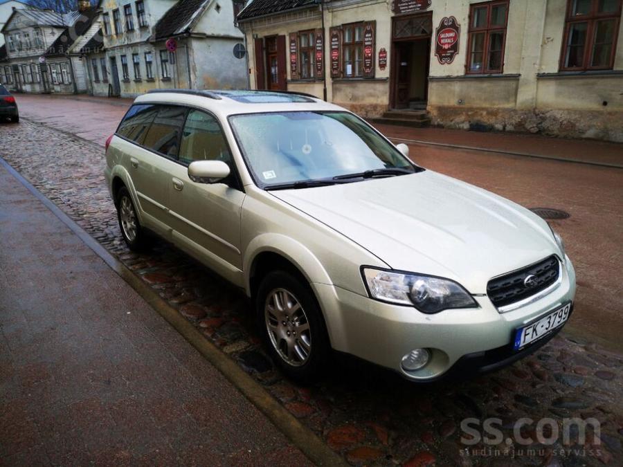 Subaru Outback 2005 Kuldīga, ar dzinēja tilpumu 2.50 L un nobraukumu 380 tūkst. km par 500 €, foto 3 vietnē AUTOMOTO.COM.LV