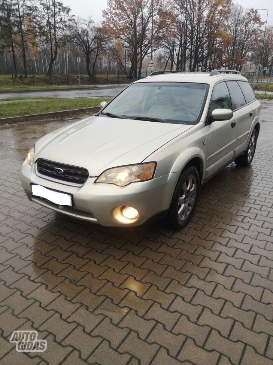 Subaru Outback 2006 Kauņa, ar dzinēja tilpumu 2.50 L un nobraukumu 264 tūkst. km par 1815 €, foto 1 vietnē AUTOMOTO.COM.LV