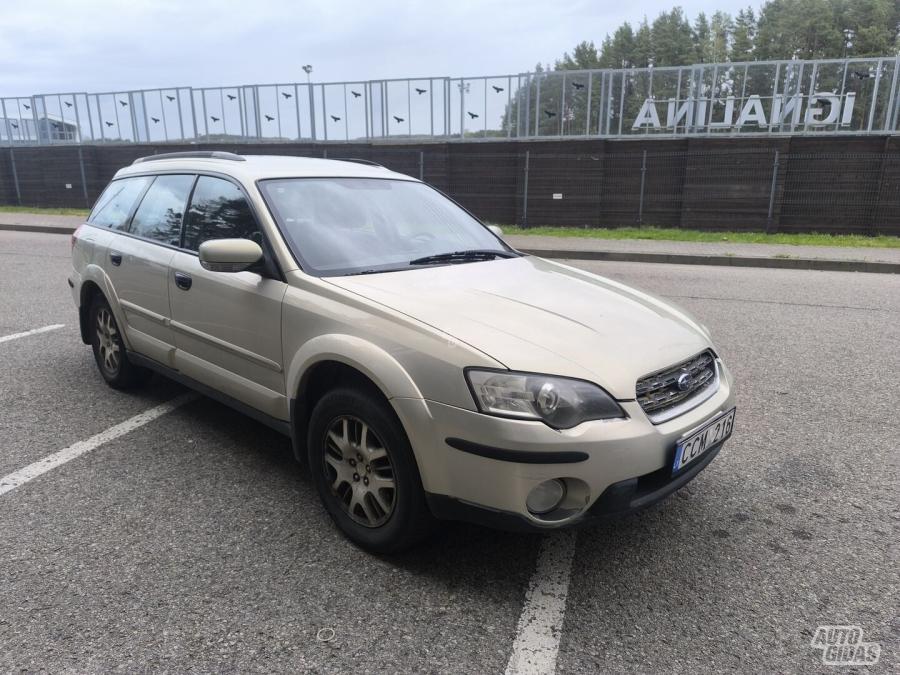 Subaru Outback 2006 Ignalina, ar dzinēja tilpumu 2.50 L un nobraukumu 320 tūkst. km par 850 €, foto 3 vietnē AUTOMOTO.COM.LV