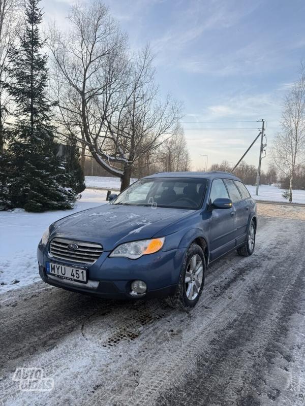 Subaru Outback 2007 Panevēža, ar dzinēja tilpumu 2.50 L un nobraukumu 300 tūkst. km par 2000 €, foto 1 vietnē AUTOMOTO.COM.LV
