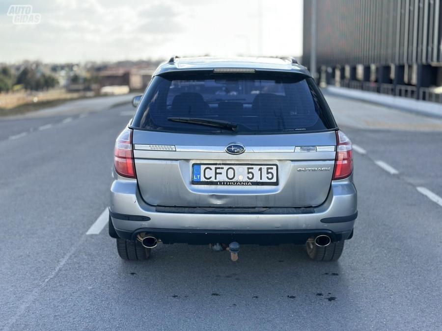 Subaru Outback 2007 in Vilnius, with an engine capacity of 2.50 L and mileage of 312 thousand km for 3650 €, photo 7 on AUTOMOTO.COM.LV