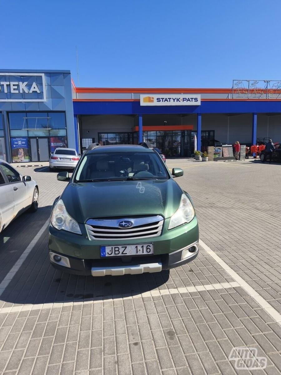Subaru Outback 2011 Šilutė, ar dzinēja tilpumu 2.50 L un nobraukumu 261 tūkst. km par 5200 €, foto 1 vietnē AUTOMOTO.COM.LV