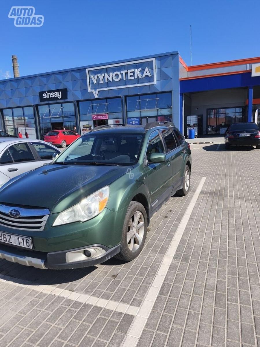 Subaru Outback 2011 Šilutė, ar dzinēja tilpumu 2.50 L un nobraukumu 261 tūkst. km par 5200 €, foto 6 vietnē AUTOMOTO.COM.LV