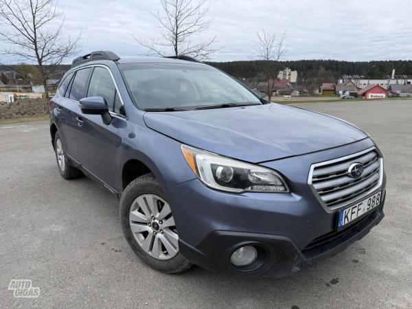 Subaru Outback 2015 Pabradė, ar dzinēja tilpumu 2.50 L un nobraukumu 279 tūkst. km par 8900 €, foto 1 vietnē AUTOMOTO.COM.LV