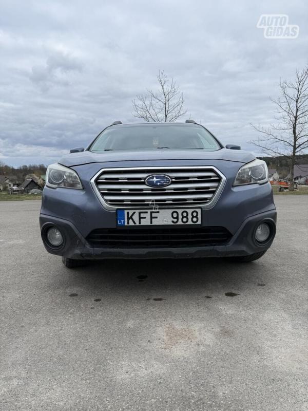 Subaru Outback 2015 Pabradė, ar dzinēja tilpumu 2.50 L un nobraukumu 279 tūkst. km par 8900 €, foto 2 vietnē AUTOMOTO.COM.LV