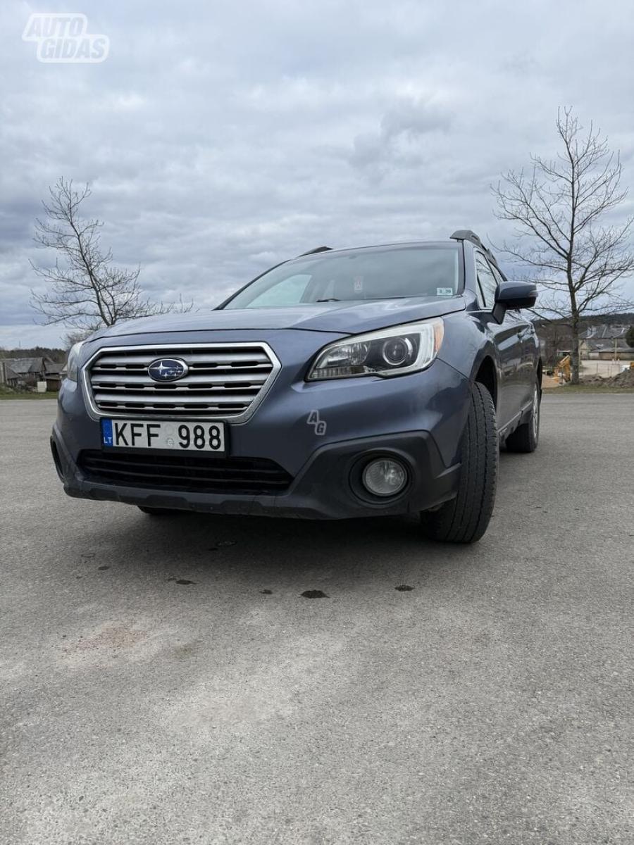 Subaru Outback 2015 in Pabrade, with an engine capacity of 2.50 L and mileage of 279 thousand km for 8900 €, photo 5 on AUTOMOTO.COM.LV