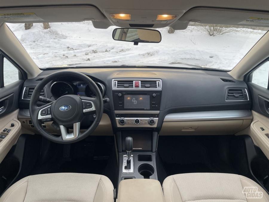 Subaru Outback 2016 in Klaipeda, with an engine capacity of 2.50 L and mileage of 107 thousand km for 13500 €, photo 9 on AUTOMOTO.COM.LV