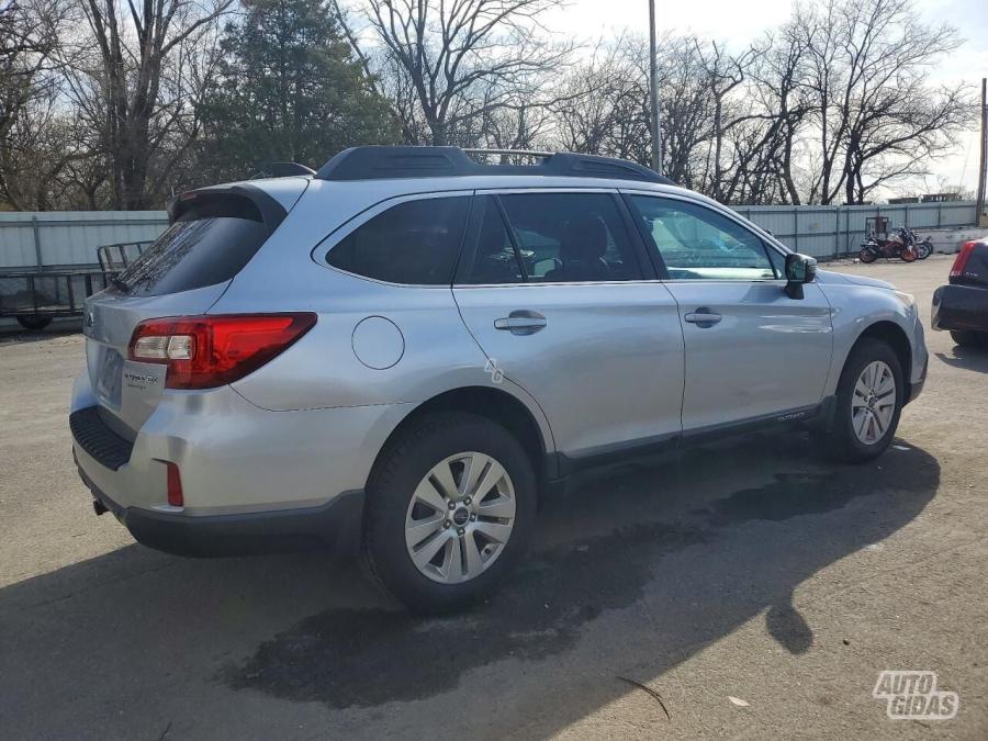 Subaru Outback 2016 Kaišiadorys, ar dzinēja tilpumu 2.50 L un nobraukumu 300 tūkst. km par 6500 €, foto 5 vietnē AUTOMOTO.COM.LV