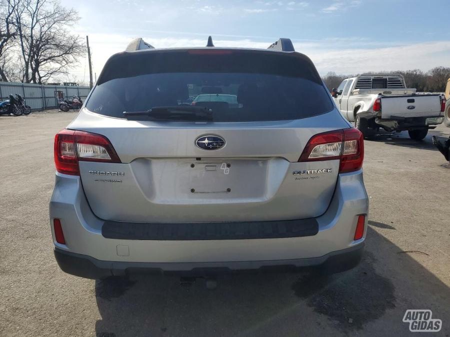 Subaru Outback 2016 Kaišiadorys, ar dzinēja tilpumu 2.50 L un nobraukumu 300 tūkst. km par 6500 €, foto 6 vietnē AUTOMOTO.COM.LV