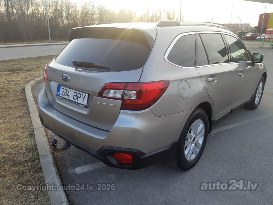 Subaru Outback 2016 Tallina, ar dzinēja tilpumu 2.50 L un nobraukumu 130 tūkst. km par 14300 €, foto 4 vietnē AUTOMOTO.COM.LV