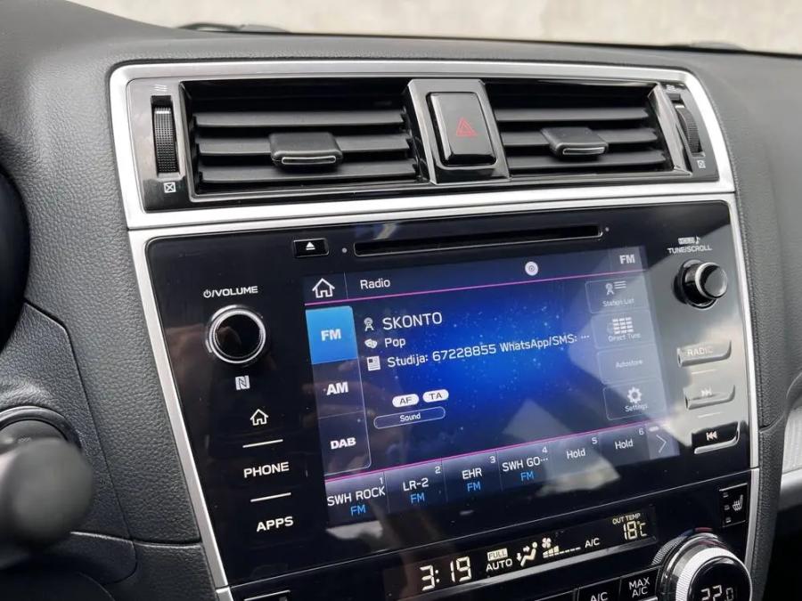 Subaru Outback 2019 Rīga, ar dzinēja tilpumu 2.50 L un nobraukumu 0 tūkst. km par 16350 €, foto 16 vietnē AUTOMOTO.COM.LV