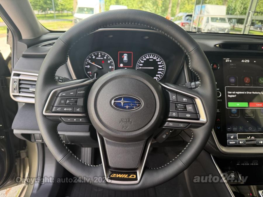 Subaru Outback 2026 in Tallinn, with an engine capacity of 2.50 L and mileage of 0 thousand km for 38790 €, photo 14 on AUTOMOTO.COM.LV
