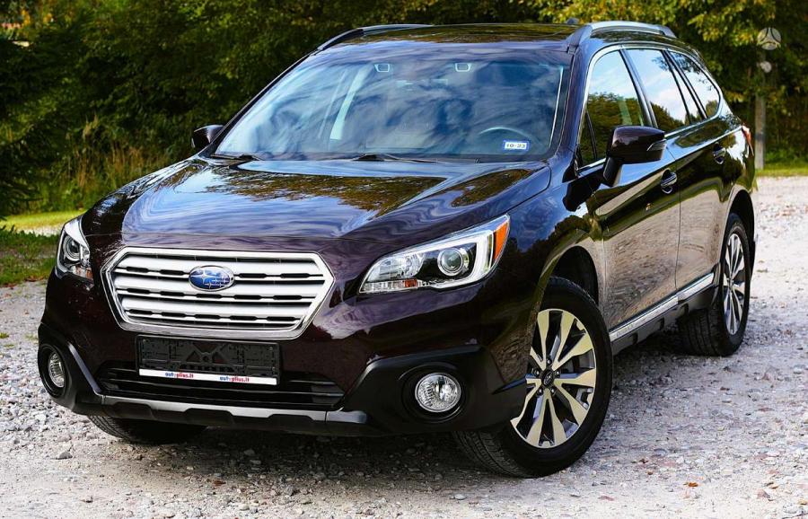 Violets Subaru Outback 2017 Kretinga, ar dzinēja tilpumu 2.50 L un nobraukumu 136 tūkst. km par 15999 €, foto 1 vietnē AUTOMOTO.COM.LV