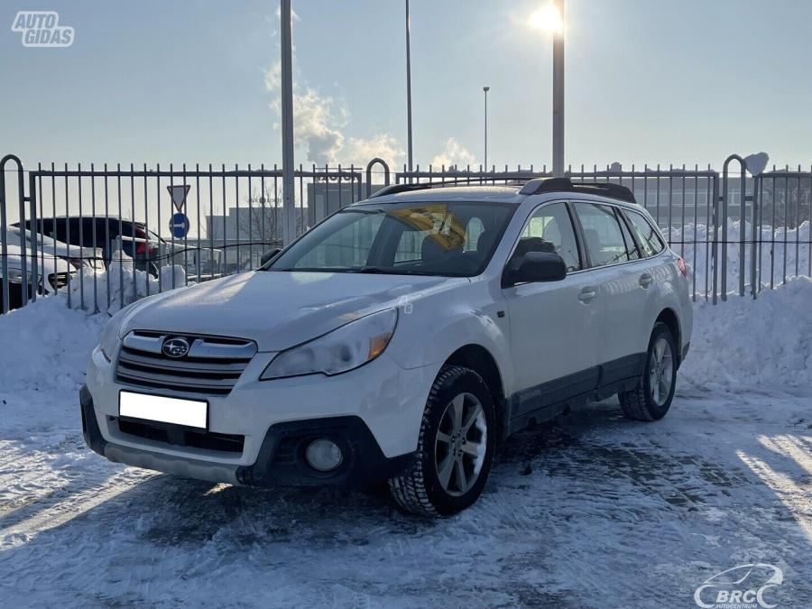 Balts Subaru Outback 2014 Avižieniai, ar dzinēja tilpumu 2.50 L un nobraukumu 142 tūkst. km par 8200 €, foto 1 vietnē AUTOMOTO.COM.LV
