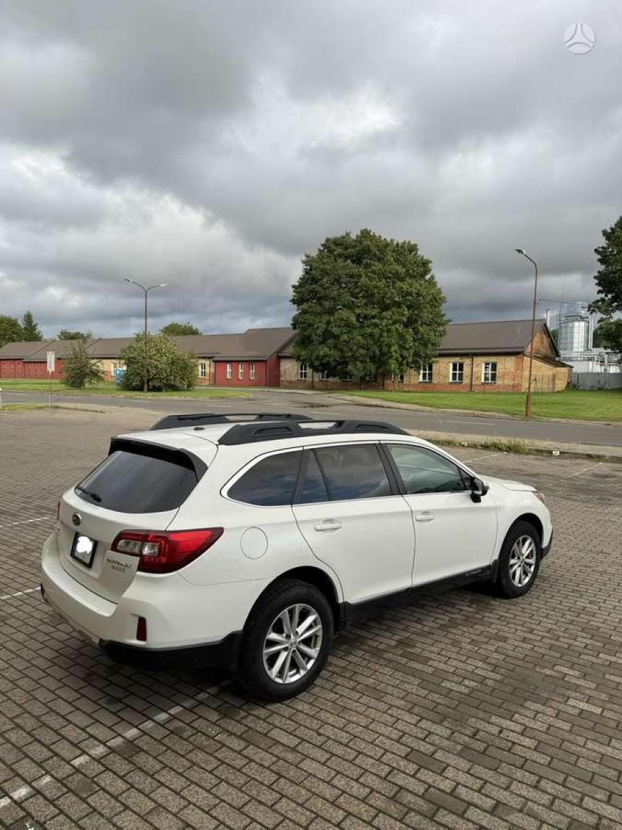 Balts Subaru Outback 2015 Šauļi, ar dzinēja tilpumu 2.50 L un nobraukumu 217 tūkst. km par 7500 €, foto 8 vietnē AUTOMOTO.COM.LV