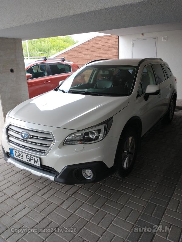 White Subaru Outback 2015 in Tallinn, with an engine capacity of 2.00 L and mileage of 235 thousand km for 9400 €, photo 3 on AUTOMOTO.COM.LV